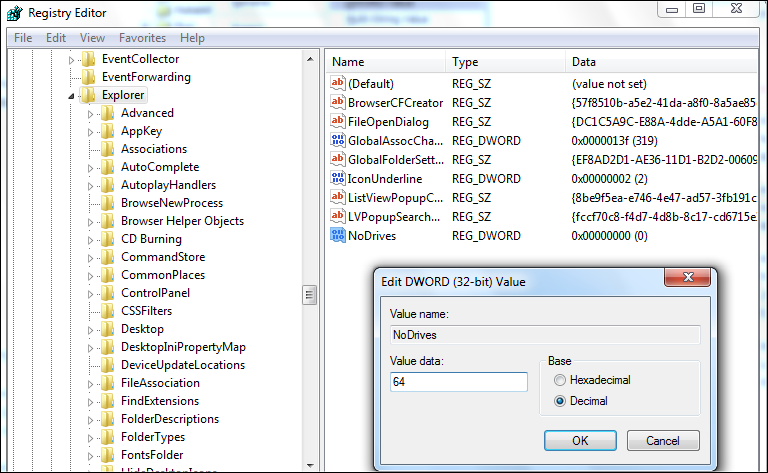 How to Hide Drive in Windows 10/8.1/7 for Invisible Disk – Manually