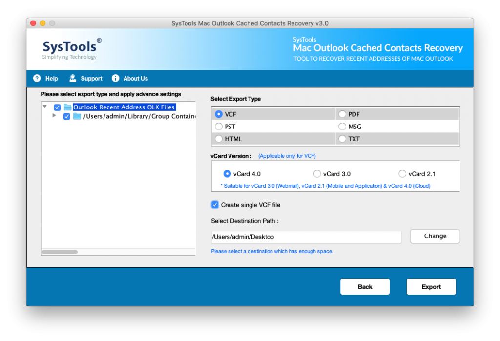 How To Backup Outlook Cached Email Addresses In The MAC System